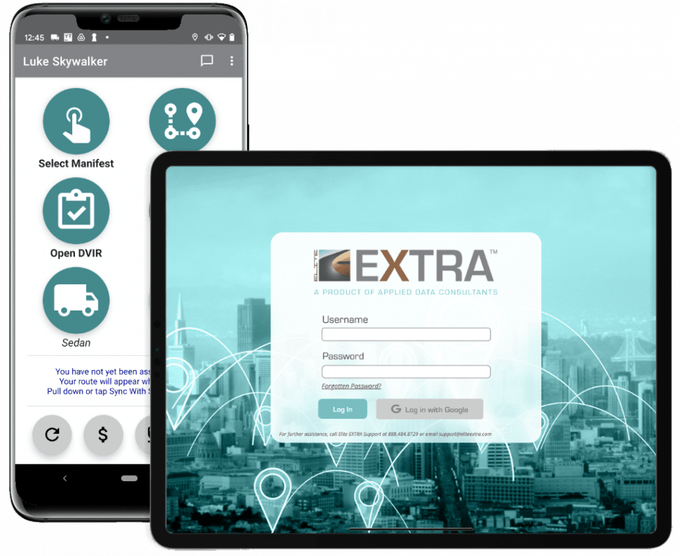 Driver Mobile App | Elite EXTRA